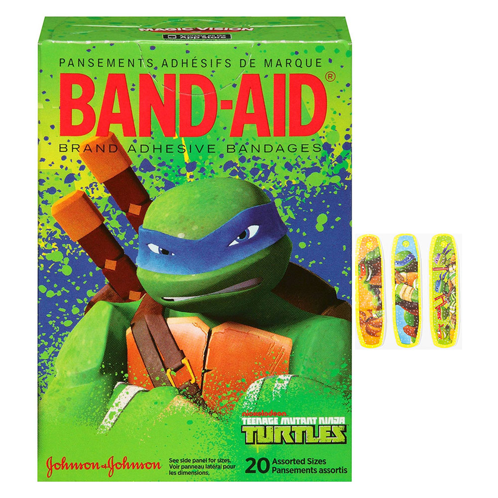Band-Aid Decorative Teenage Mutant Ninja Turtles Assorted 20 ct. 53115789