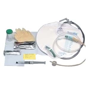 Bard 2-Way Complete Foley Catheter Kit 16Fr 5cc Balloon Capacity ...