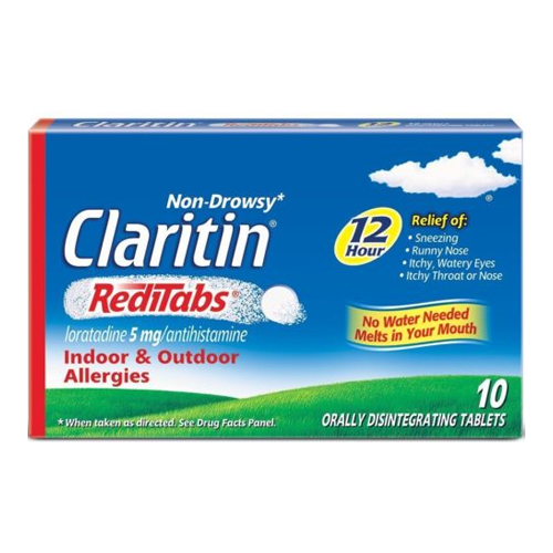 Claritin Allergy 12 Hour RediTabs, 10 Count MER80531